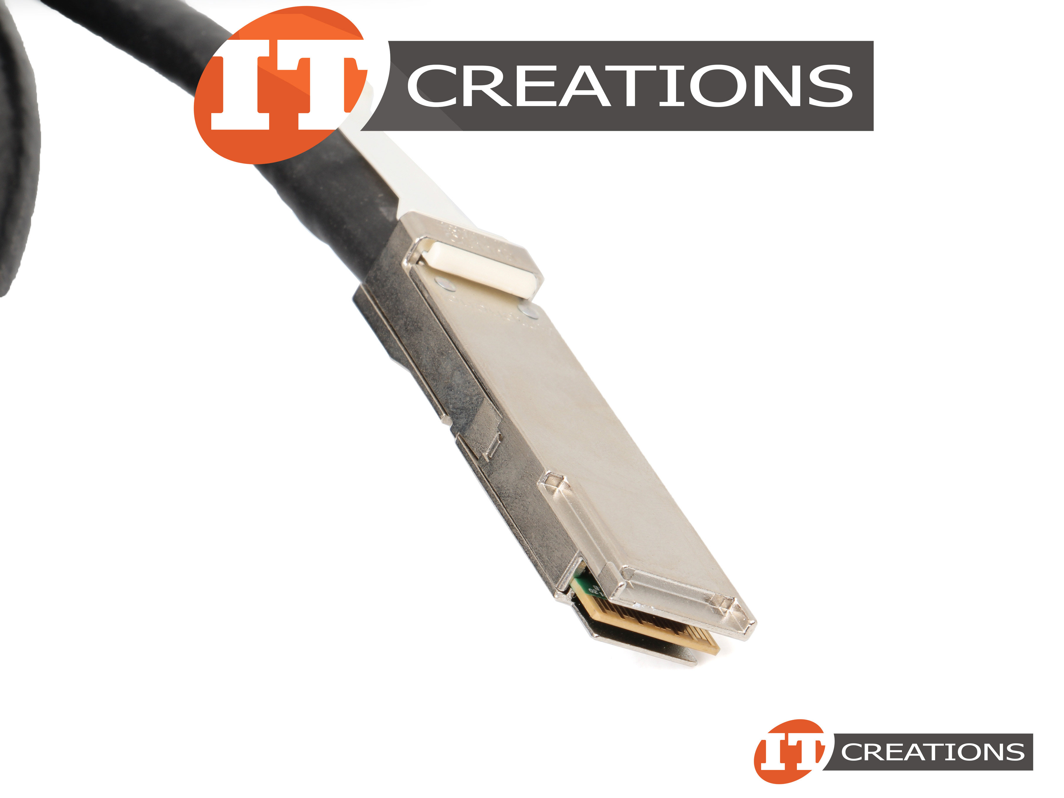 003-0097-01 AMPHENOL QSFP TO CX4 INFINIBAND IB 10M CABLE - 24AWG QUAD ...