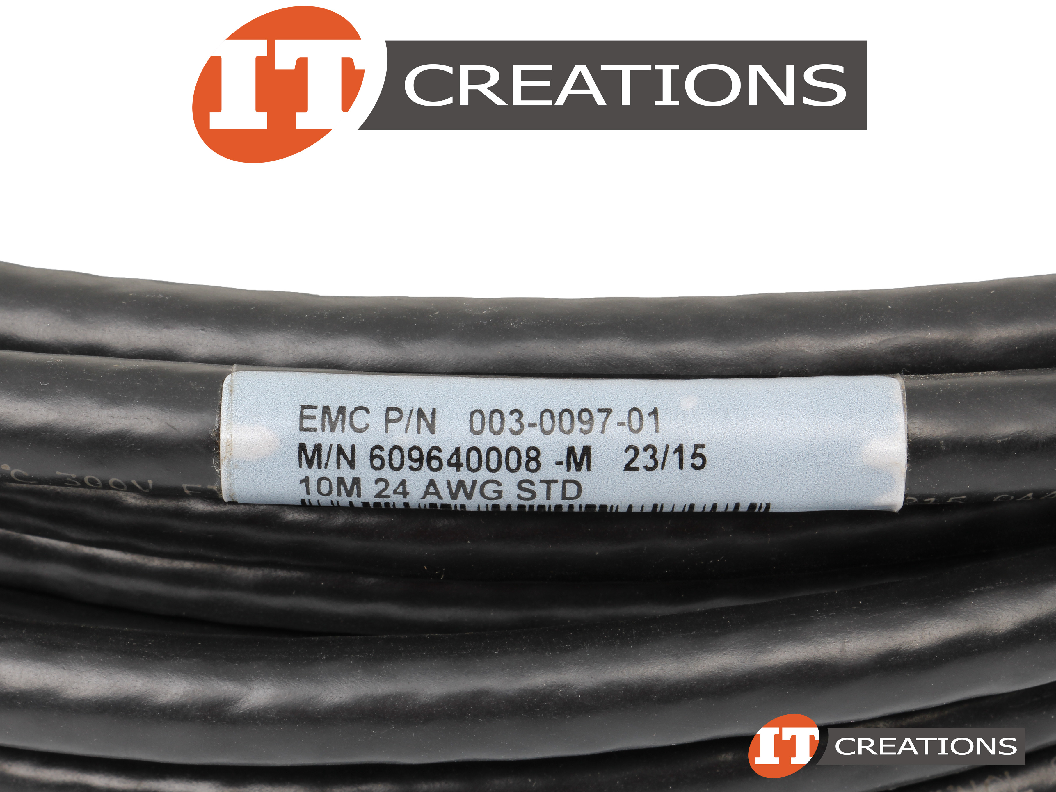 003-0097-01 AMPHENOL QSFP TO CX4 INFINIBAND IB 10M CABLE - 24AWG QUAD ...