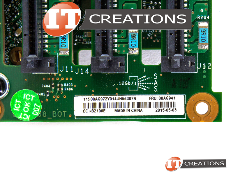 00AG941 LENOVO HARD DRIVE BACKPLANE EXPANDER 2.5 INCH SMALL FORM FACTOR ...