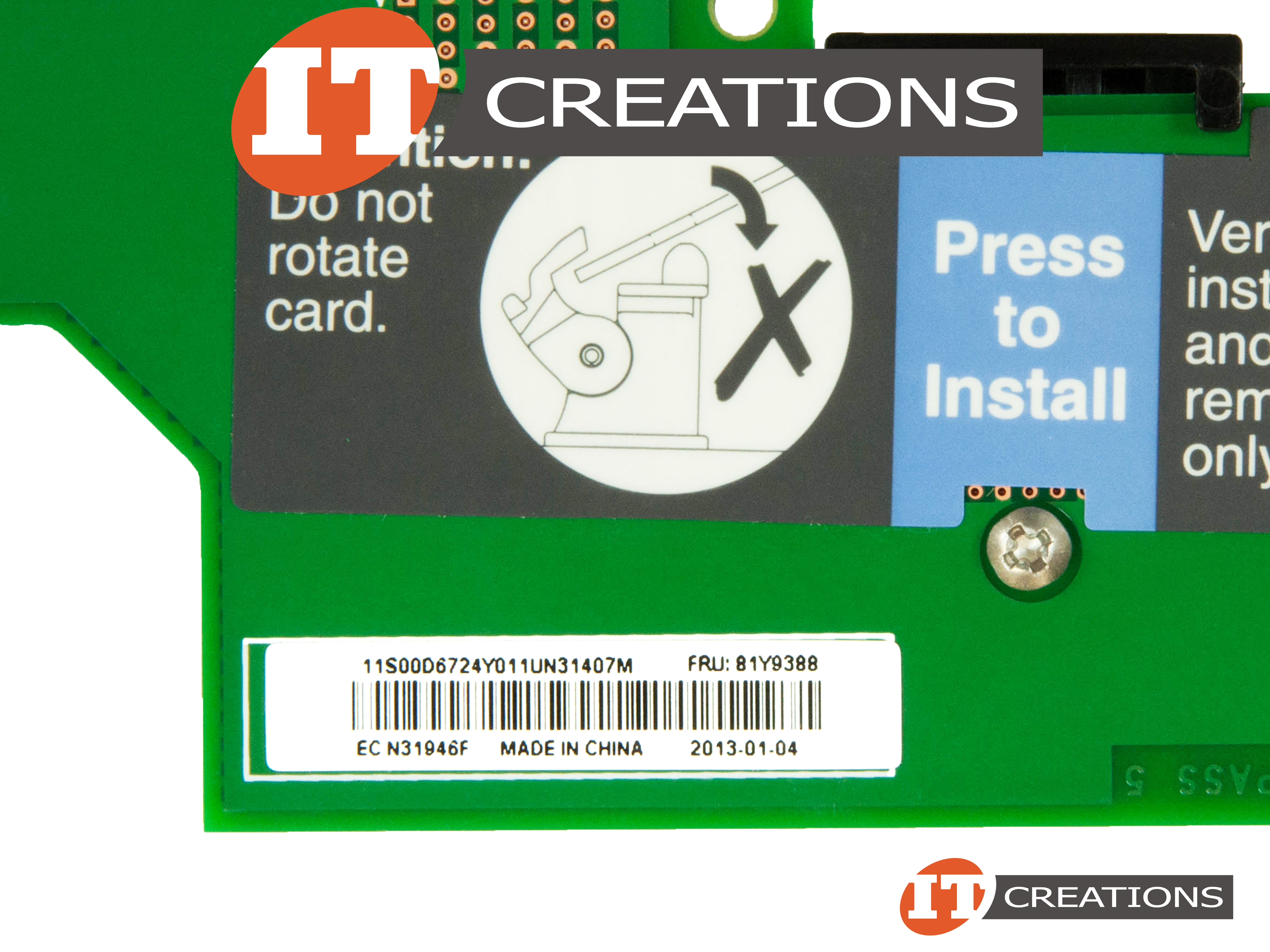 00D6724 IBM 10GB LAN ON MOTHERBOARD INTERPOSER CARD FOR IBM BLADECENTER ...