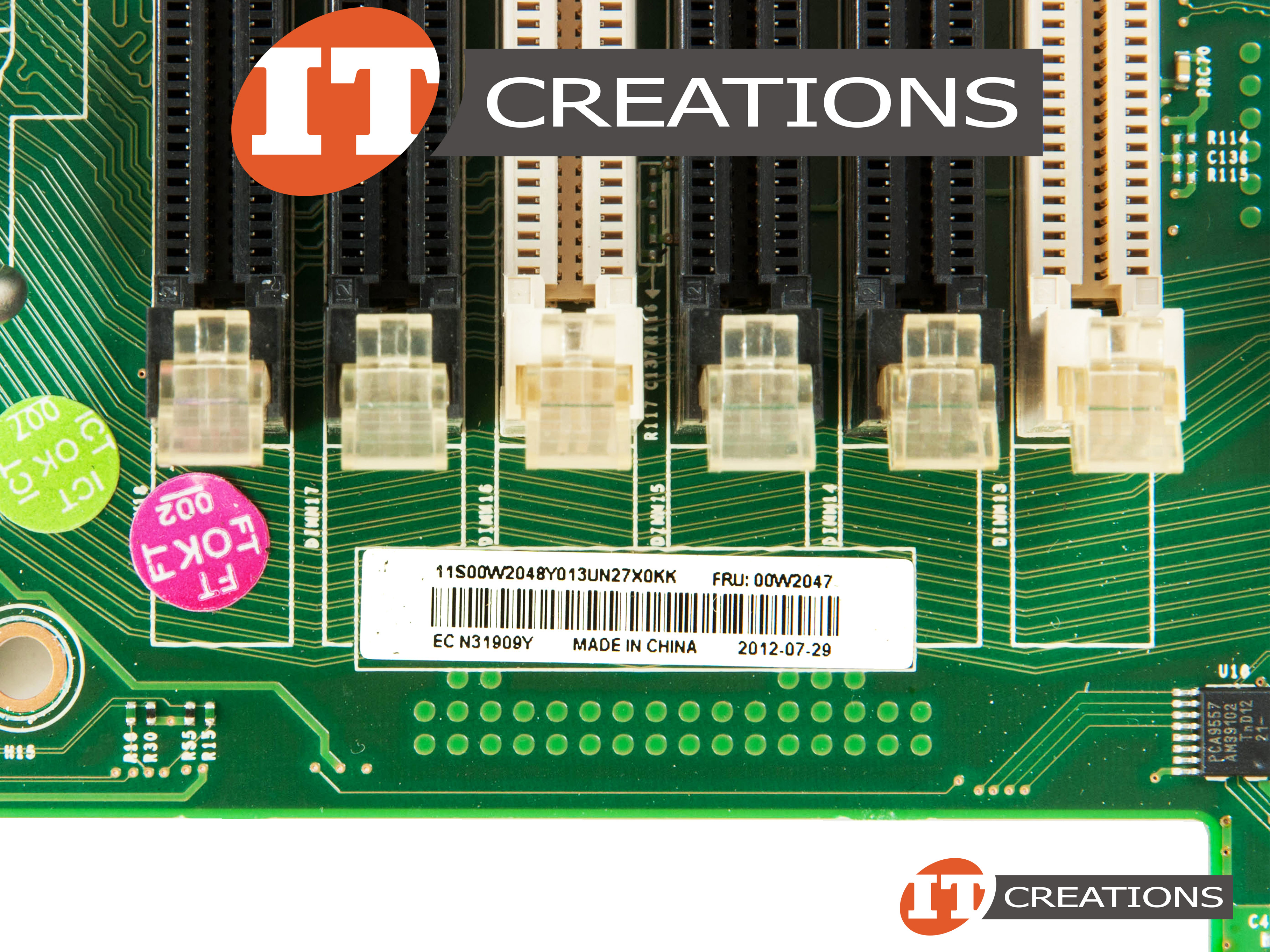 00W2047 IBM CPU 2 EXPANSION BOARD FOR IBM SYSTEM X3500 M4 - ( 1 ) ONE ...
