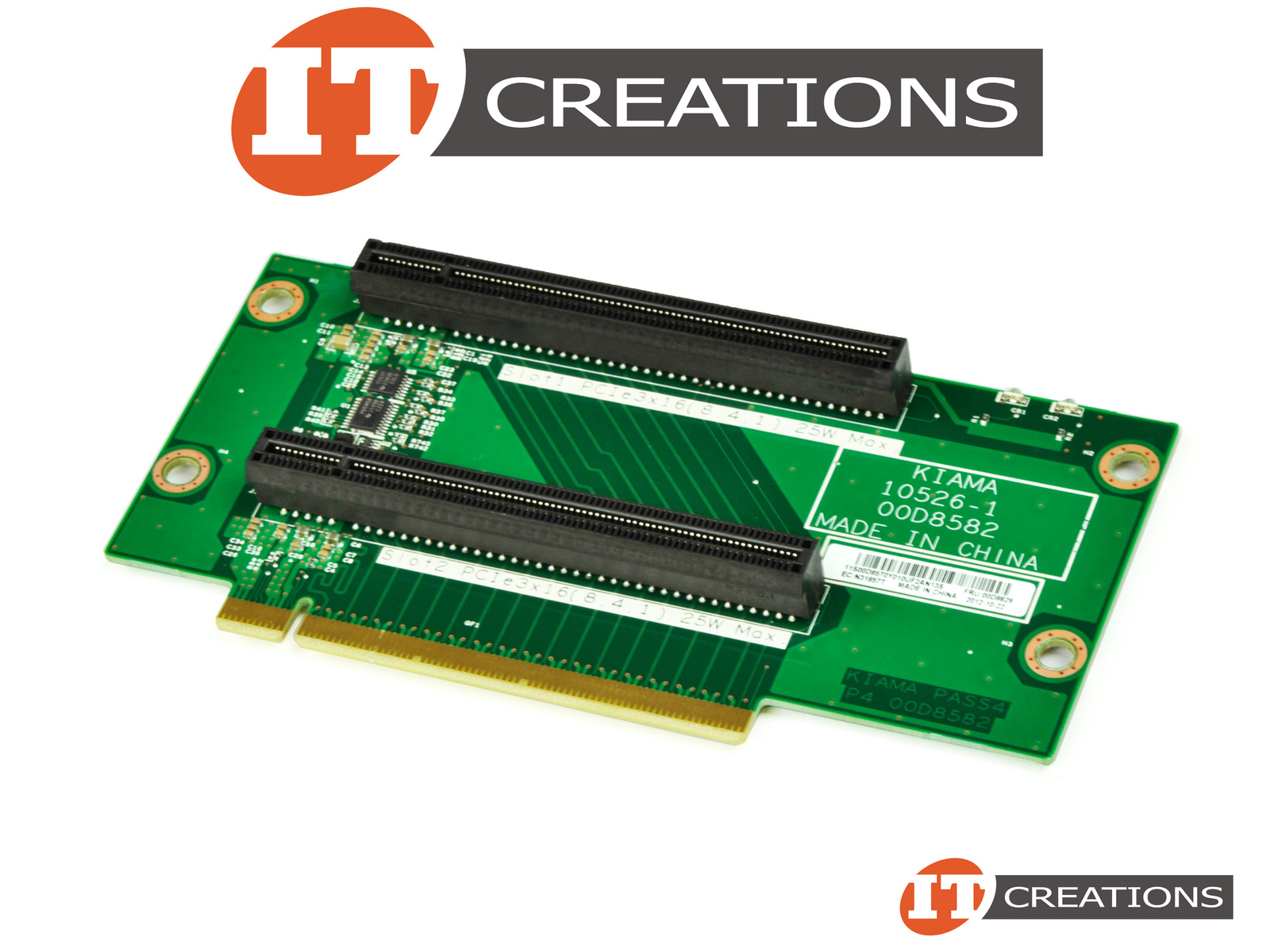 00D8629 IBM RISER 1 BOARD / CARD PCI-E X16 FOR IBM SYSTEM X3630 M4 ...