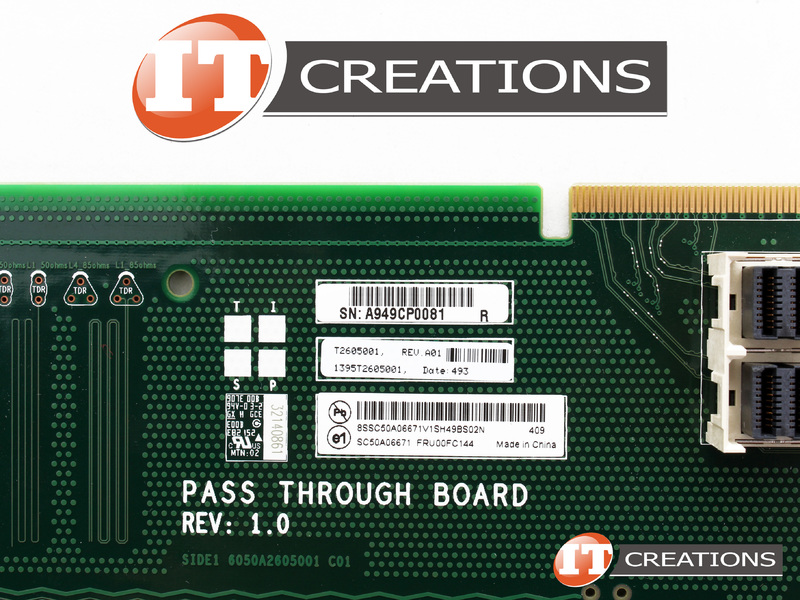 00FC144 Lenovo Midplane 8 Port Passthrough Board R1.0 For Lenovo ...