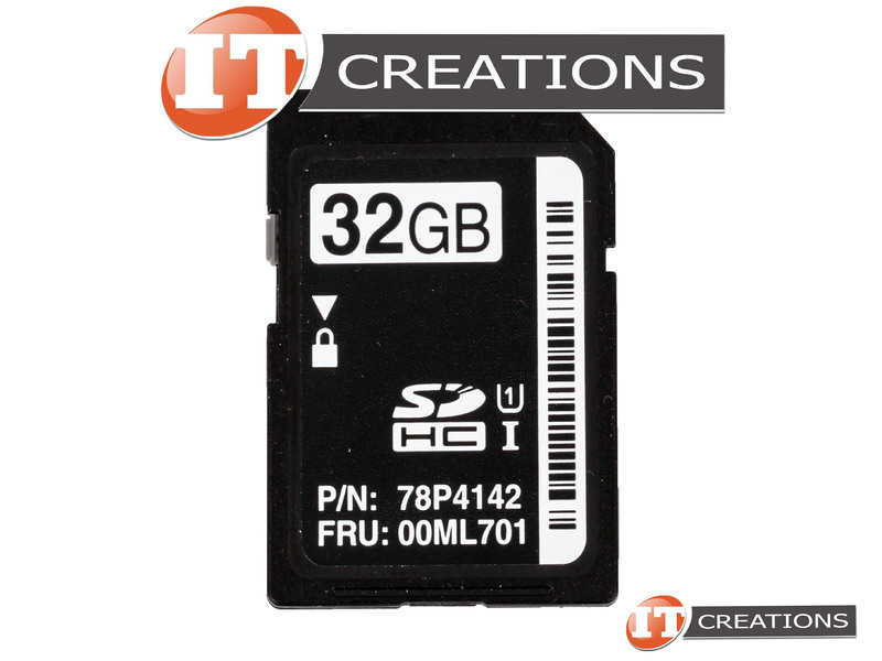 00ML701 Lenovo 32GB U1 Sdhc SD Card UHS-1 Secure Digital High Capacity