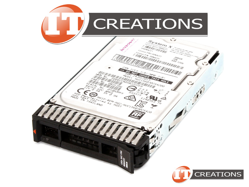00NA221 - Refurbished - LENOVO 300GB 15K RPM SAS III 2.5 INCH SMALL ...