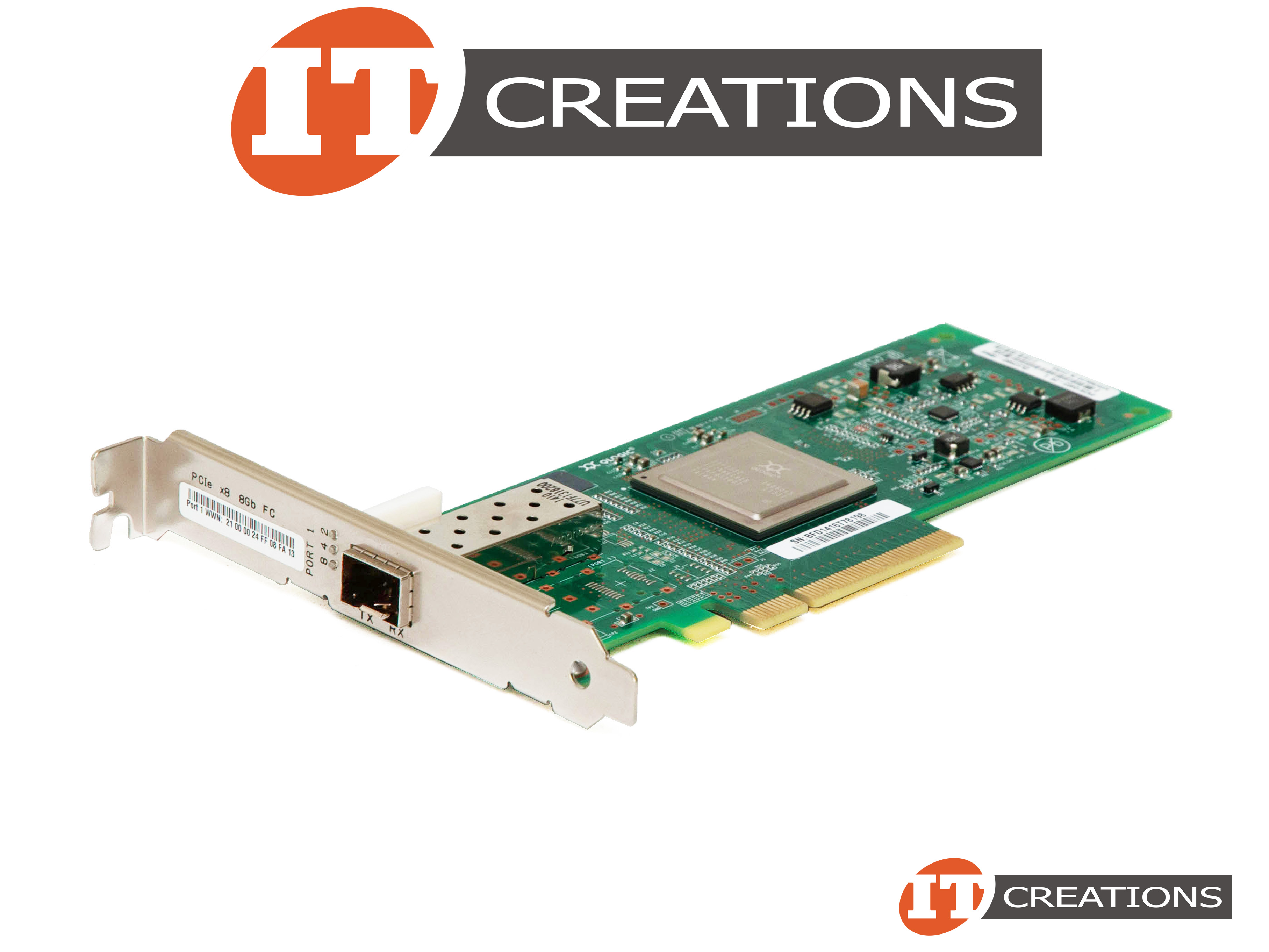 00Y5628-HIGH P IBM / QLOGIC QLE2560 HBA 8GB SINGLE PORT SFP PCI-E 2.0 ...
