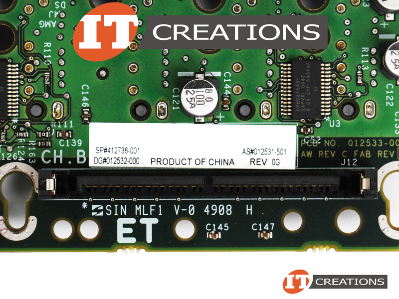 012531-001 HP HARD DRIVE BACKPLANE 2.5 INCH SMALL FORM FACTOR SFF 8 BAY ...