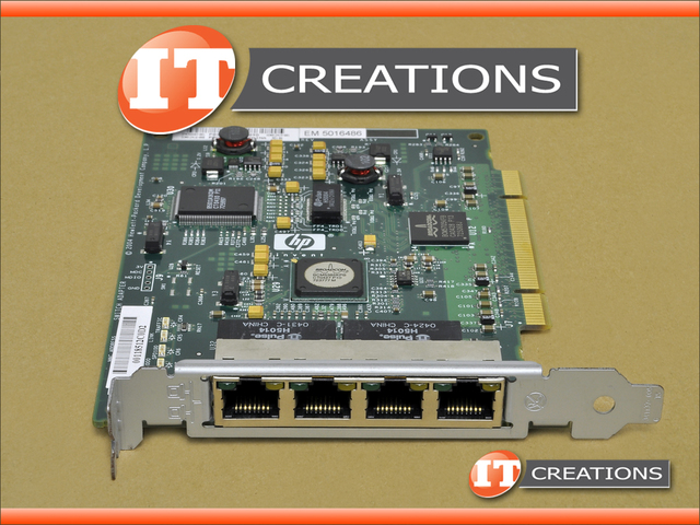 012882-001 HP NETWORK CARD NC150T PCI 4 PORT GIGABIT 10/100/1000T 32 ...