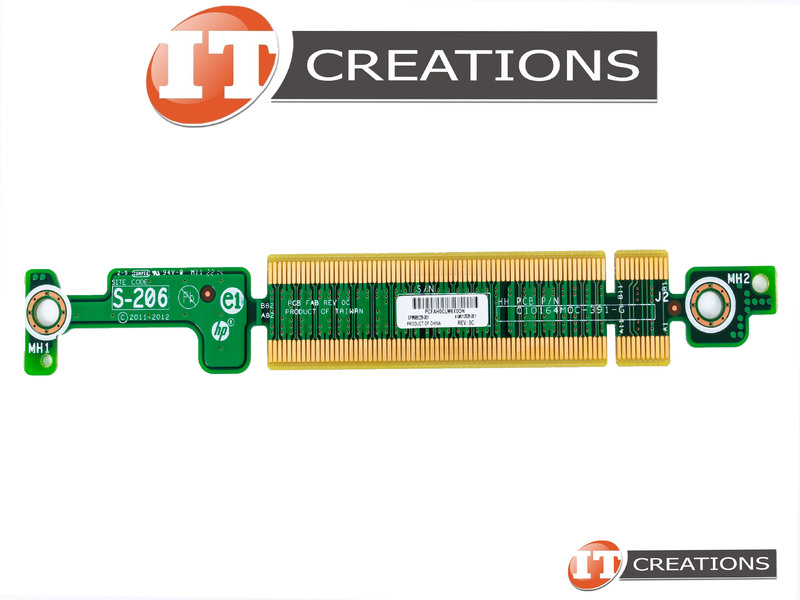 013539-001 HP PCI-E X16 Bridge Card For For HP Proliant Sl4540 G8 1U ...