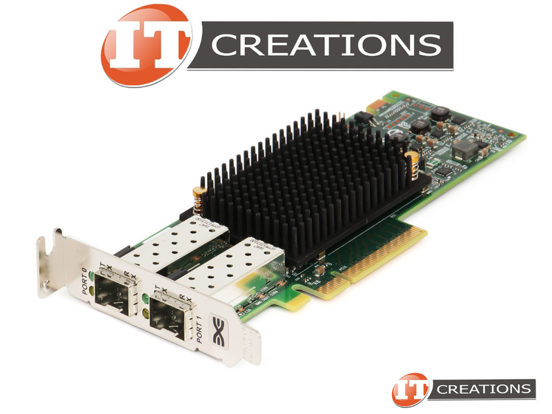 01JFY-LOW P DELL / EMULEX LPE32002 FC HBA 32GFC DUAL PORT SFP PCI-E 3.0 ...