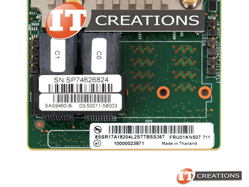 01KN507-NO BRACKET LENOVO THINKSYSTEM RAID 930-8I 12GB/S EIGHT PORT PCI ...