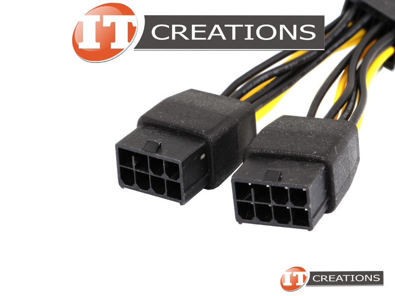 030-0571-000 Nvidia Y Split GPU Power Cable Adapter 8 PIN Male TO ( 2 ...