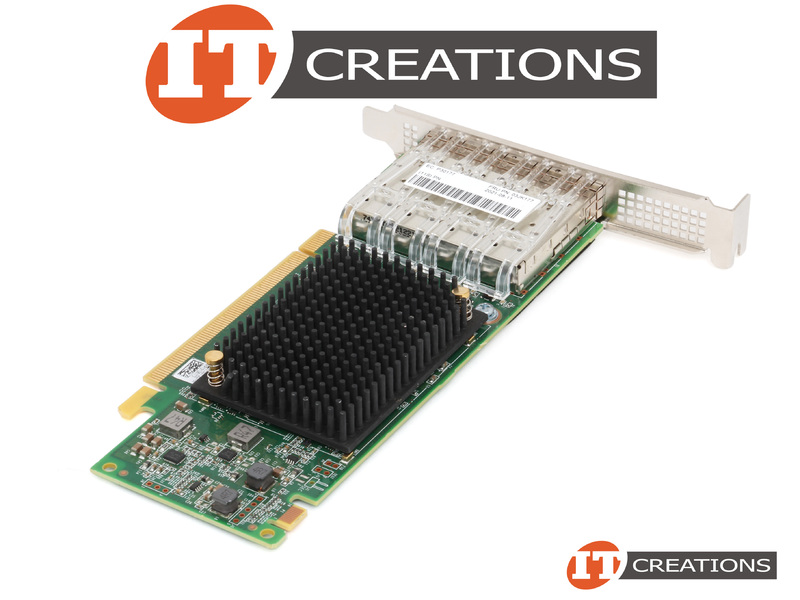 03JK177-HIGH P IBM / EMULEX 32GB QUAD PORT LC SFP PCI-E X16 FC-NVME ...