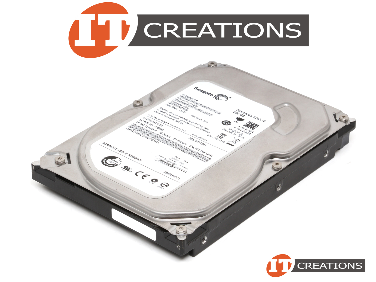 03T7041 - New Other - LENOVO 500GB 7.2K RPM SATA III 3.5 INCH LARGE ...