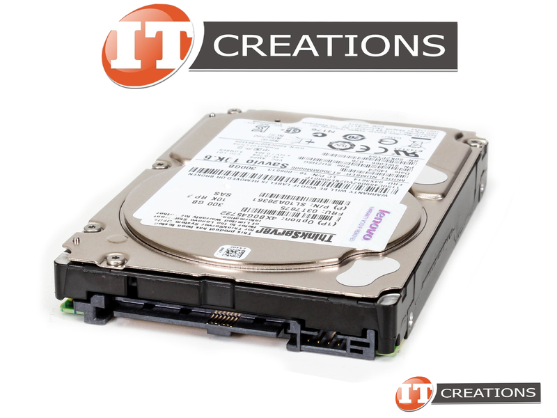 03X3614 - Refurbished - LENOVO 300GB 10K RPM SAS 2.5 INCH SMALL FORM ...
