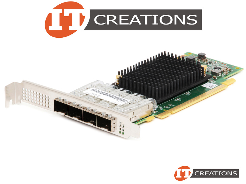 03JK177-HIGH P IBM / Emulex 32GB Quad Port LC SFP PCI-E X16 FC-NVME ...