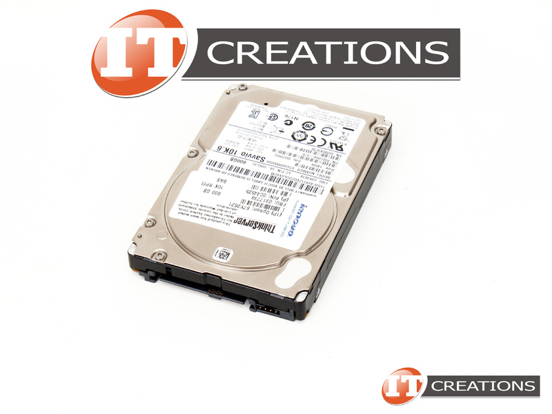 03X3616 - Refurbished - LENOVO 600GB 10K RPM SAS 2.5 INCH SMALL FORM ...