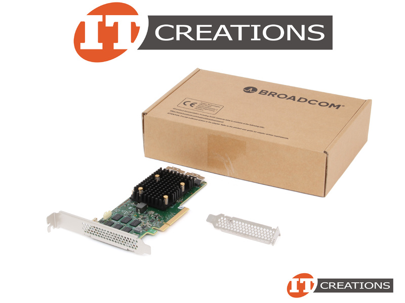 05-50077-00-NEW - New - Broadcom / LSI Megaraid 9560-16I 16gb/s SAS / 16gt/s PCIE Gen4 NVME Raid ...