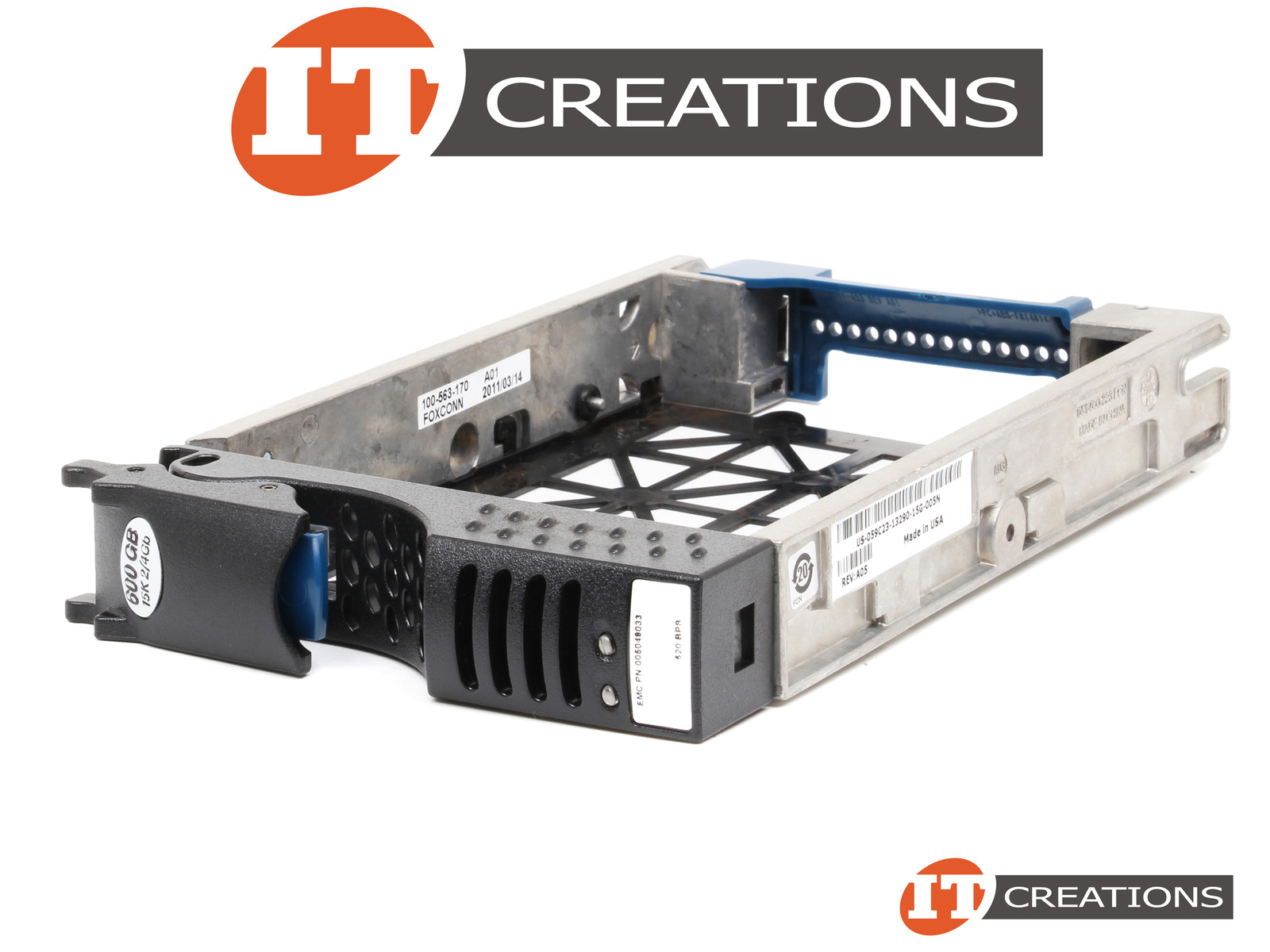 051-000-222 DELL Hard Drive Tray / Caddy Fibre Channel For DELL / Emc2 ...