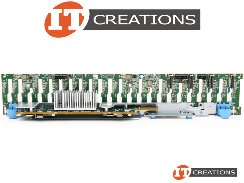 06WT7 DELL SAS / SATA / PCIE NVME HARD DRIVE BACKPLANE 2.5 INCH SFF 24 ...