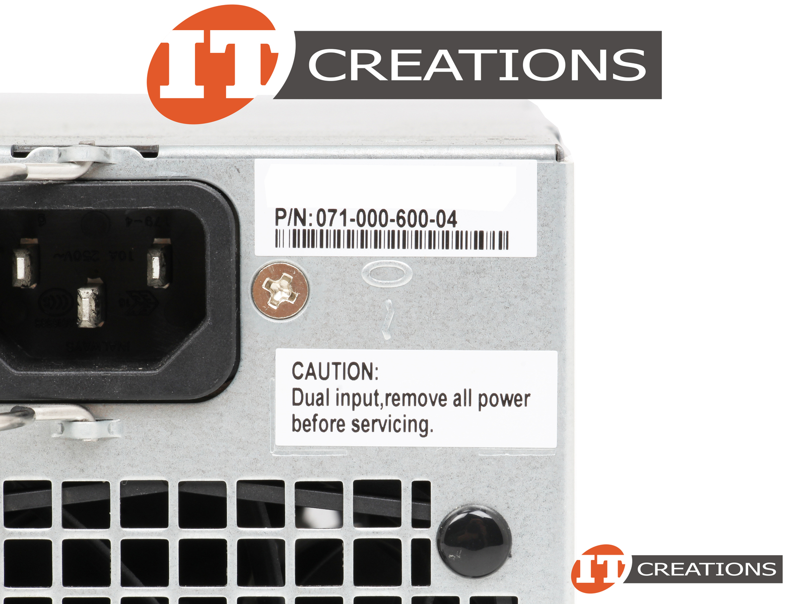 071-000-600-04 DELL / EMC Power Supply 1600w 2400-240v 6A 50-60hz For ...