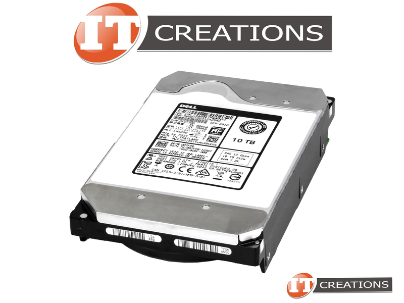 07FPR - Refurbished - DELL / HITACHI GLOBAL 10TB 7.2K RPM SAS III 3.5 ...