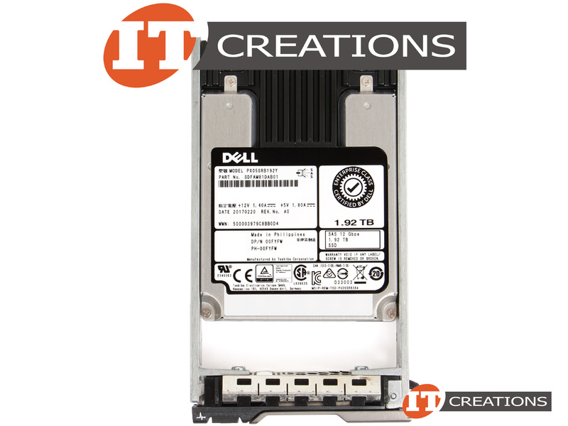 09P01 - Refurbished - DELL 1.92TB MLC SAS III 2.5 INCH SMALL FORM ...