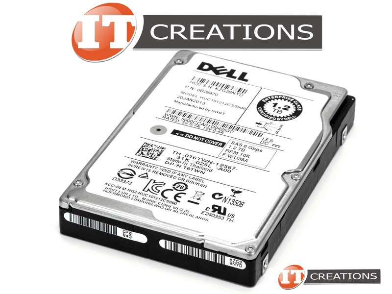 0B28470-DELL - New Other - DELL / HITACHI GLOBAL 1.2TB 10K RPM SAS 2.5 ...