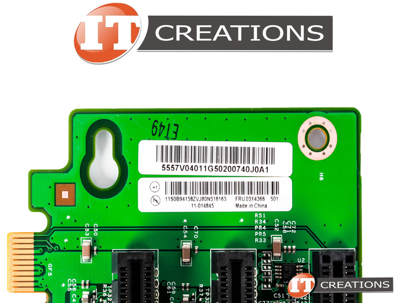 0B94158 LENOVO RISER CARD 1 FOR LENOVO THINKSERVER RD440 / RD640 ...