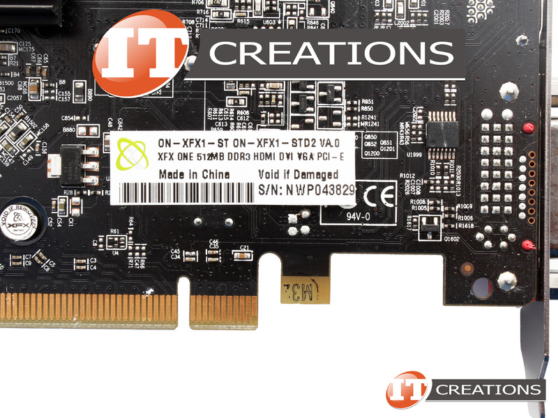 0N-XFX1-STD2-HIGH P - Refurbished - XFX ONE GRAPHICS CARD 512MB 80 ...