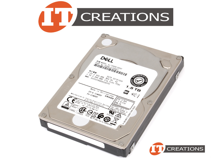 0WRRF - Refurbished - DELL / TOSHIBA 1.8TB 10K RPM SAS III 2.5 INCH ...