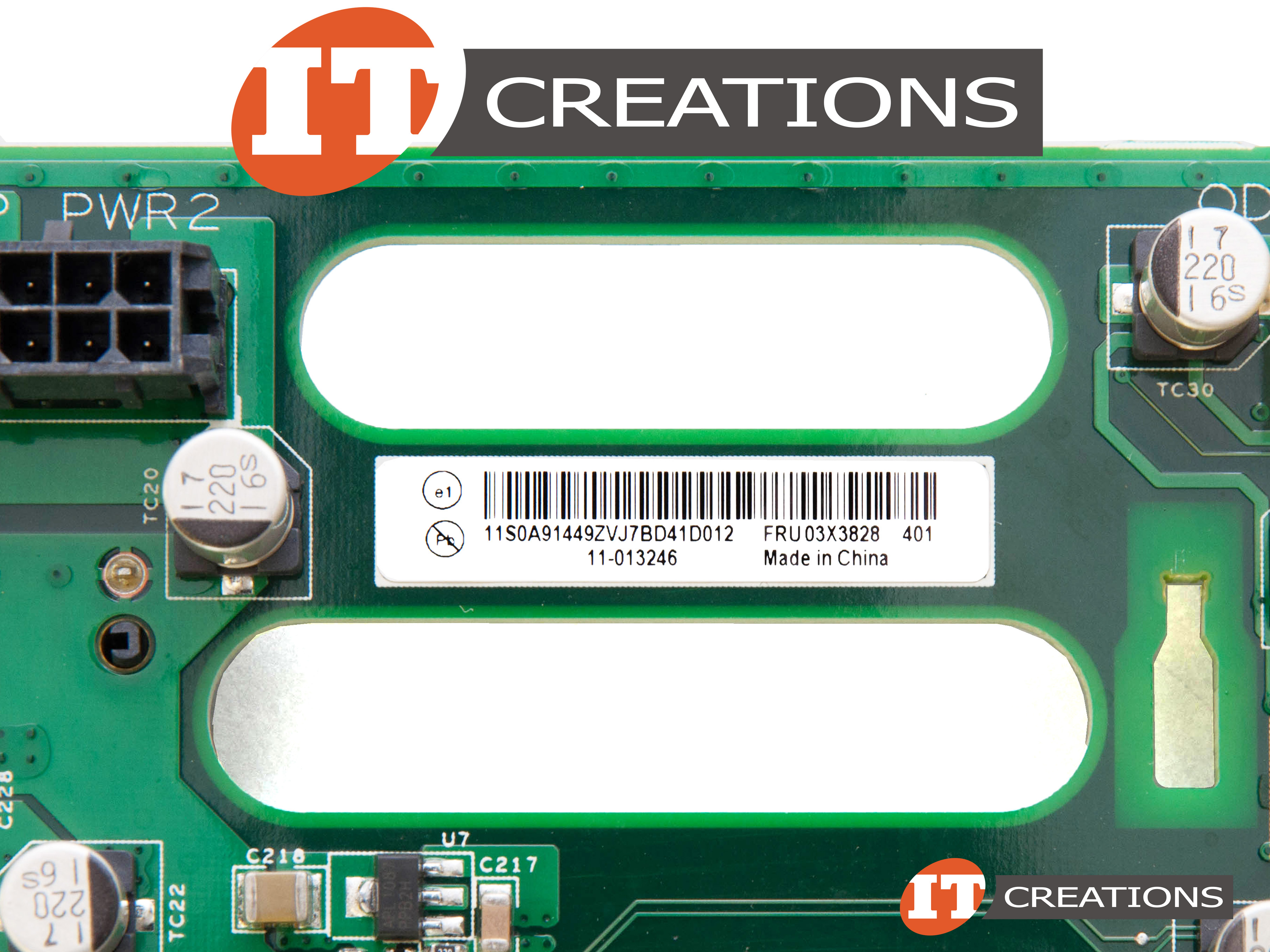 0A91449 LENOVO HARD DRIVE BACKPLANE 3.5 INCH LARGE FORM FACTOR LFF 8 ...