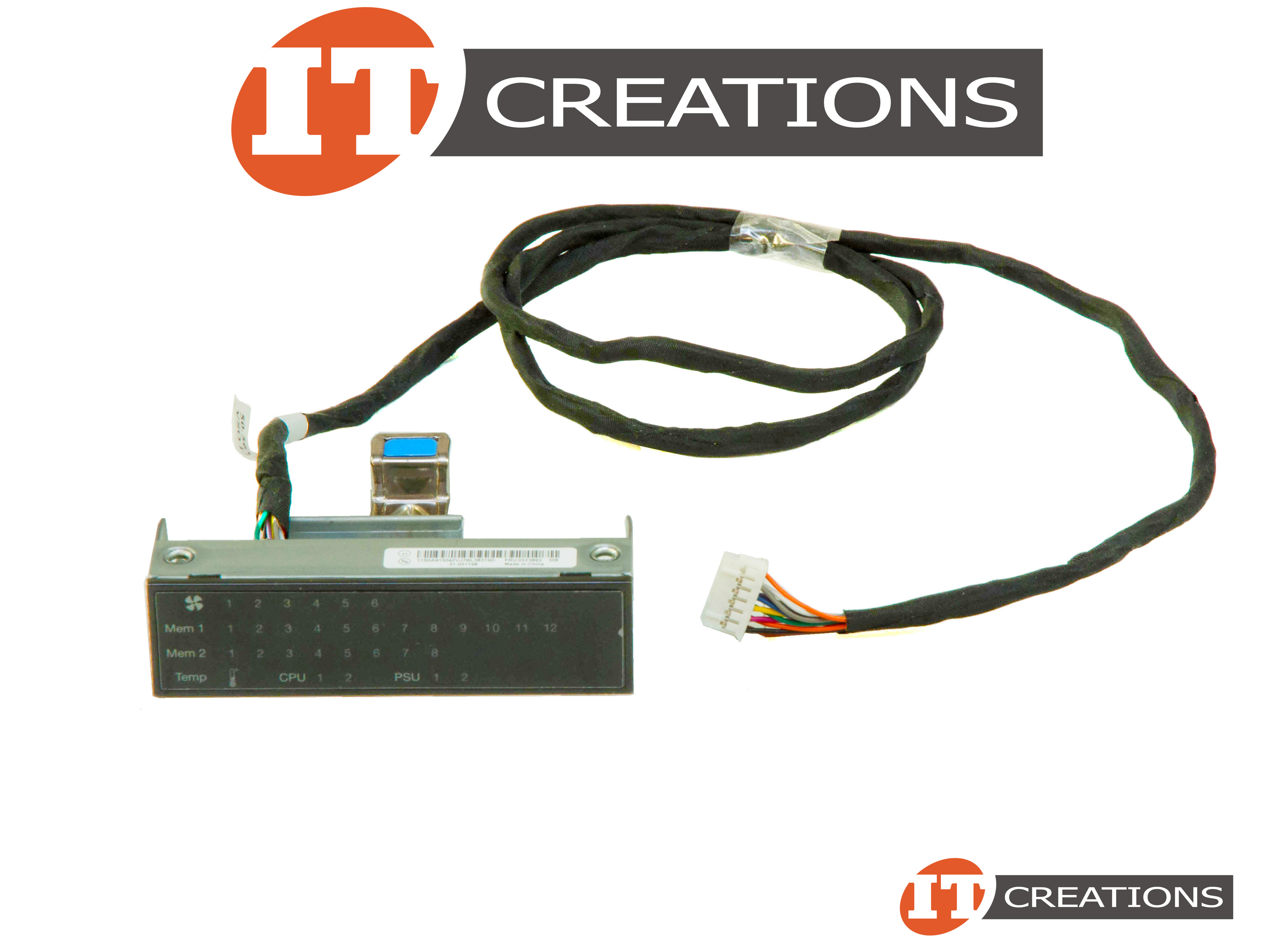 0A91504 Lenovo Front Diagnostic Information Panel / LX-KR-2U Advance ...