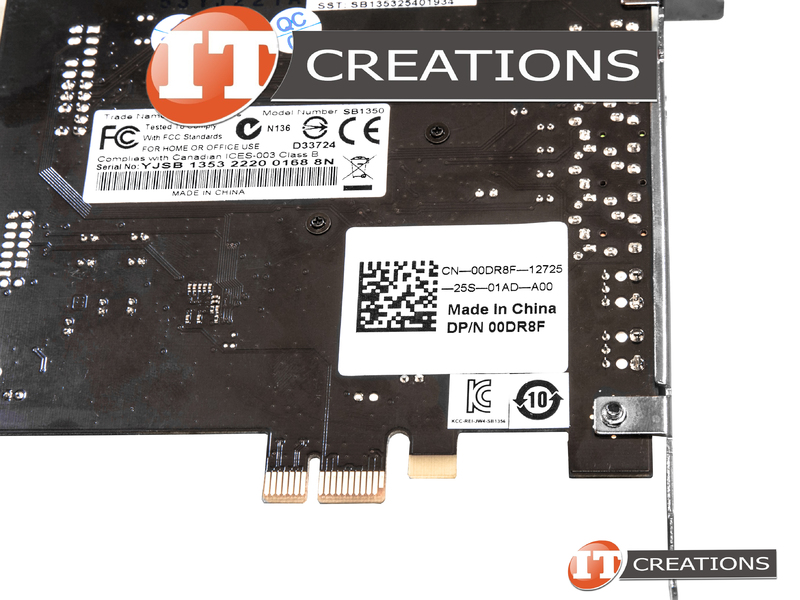 0DR8F DELL / Creative Technology Sound Blaster Recon 3D THX Trustudio ...