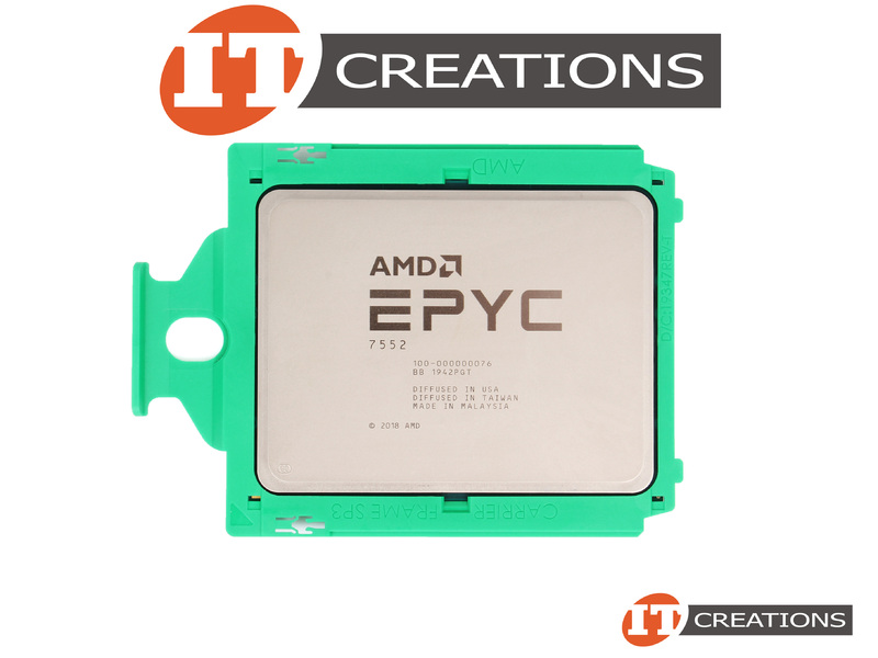 100-000000076 - New Other - AMD EPYC 48 CORE PROCESSOR 7552 2.2GHZ ...