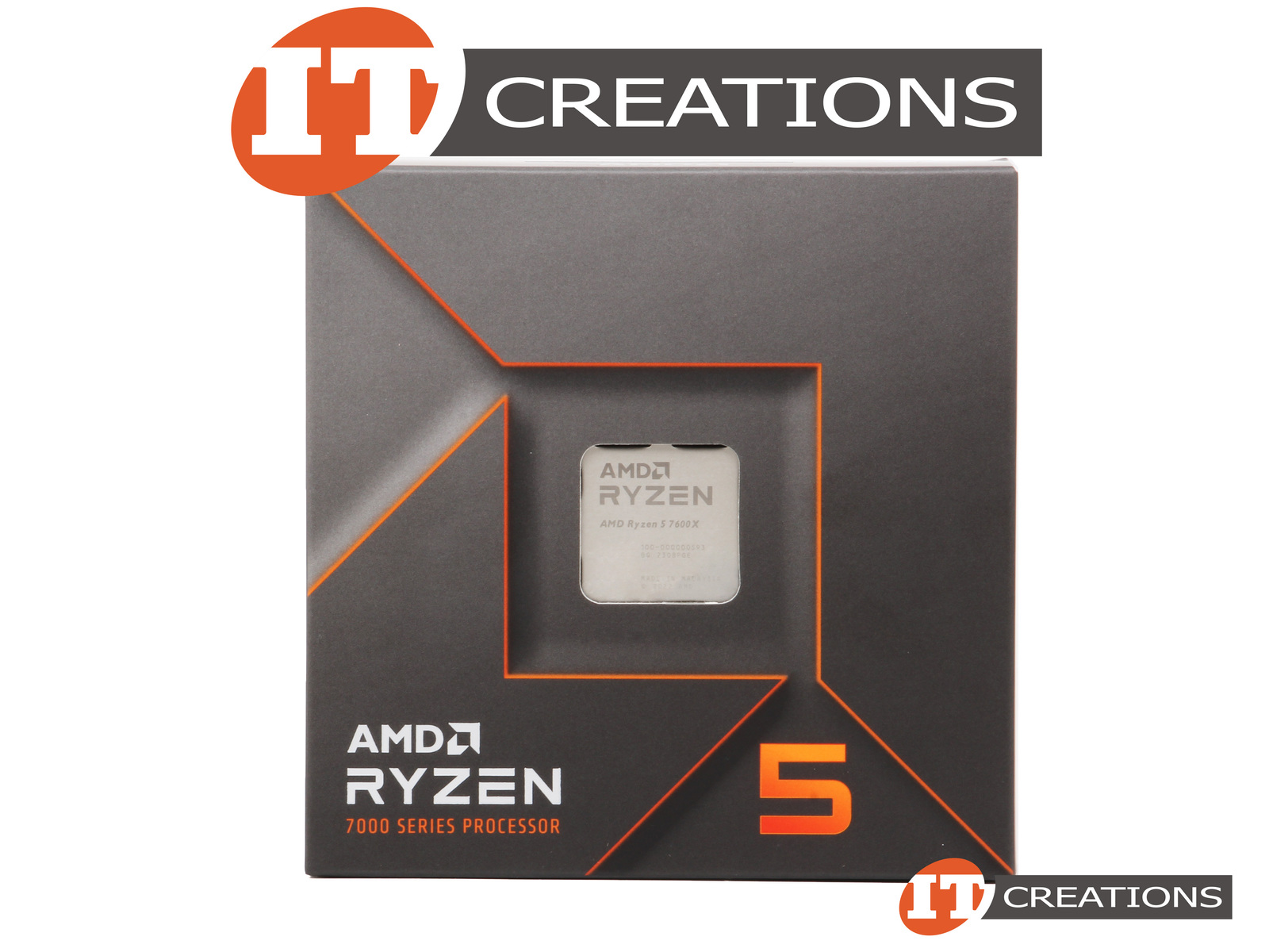 100-100000593WOF-RETAIL - Retail - AMD RYZEN 5 6 CORE PROCESSOR 7600X 4 ...