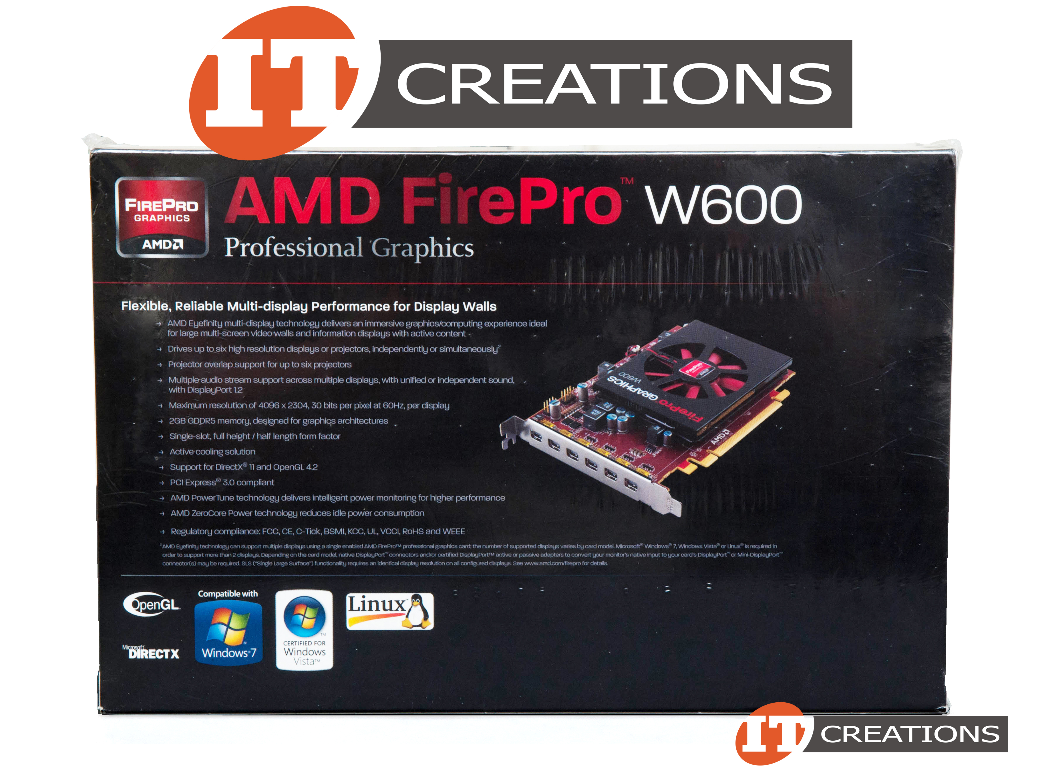 100-505746-RETAIL - Retail - AMD FIREPRO W600 PROFFESIONAL GRAPHICS 2GB ...