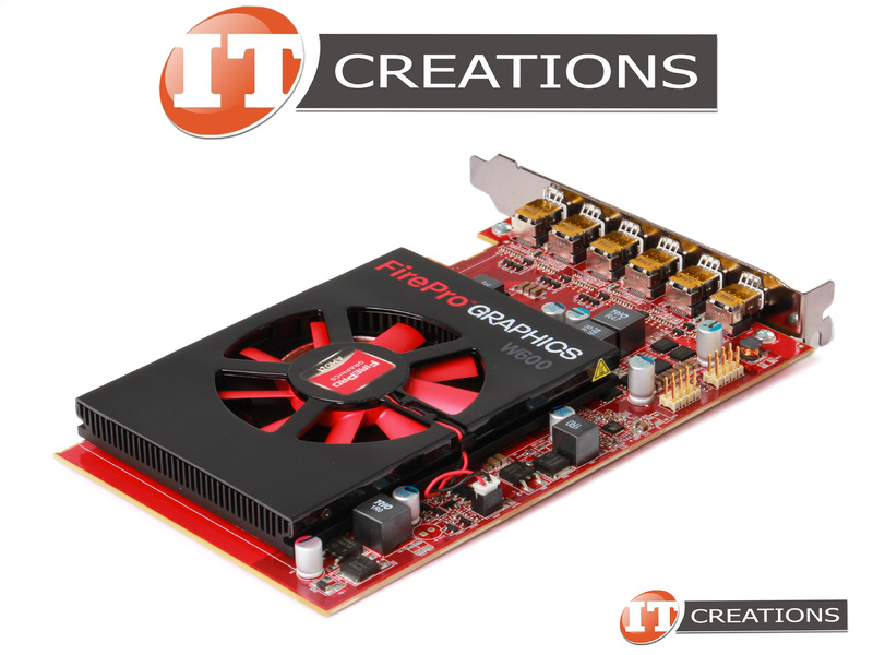 100-505968-NEW - New - AMD FIREPRO W600 GPU 2GB GDDR5 PCI-E 3.0 X16 ( 6 ...