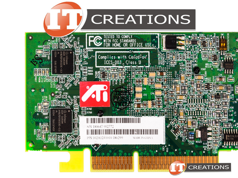 109-A12400-10-HIGH P - Used - ATI FIREGL T2-64S GPU 64MB ( 1 ) ONE LFH ...