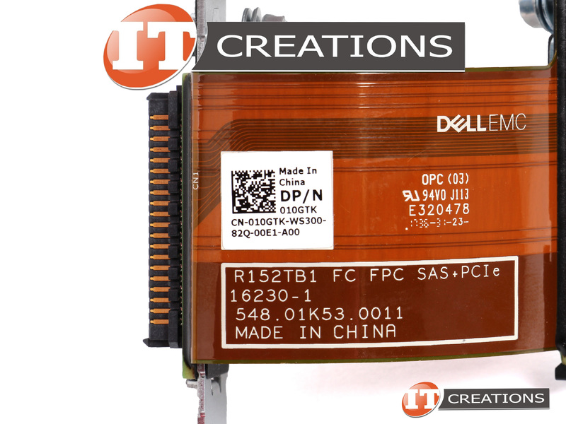 10GTK DELL Sas+pcie HDD BP Ribbon Cable For DELL EMC Poweredge Fc640 ...