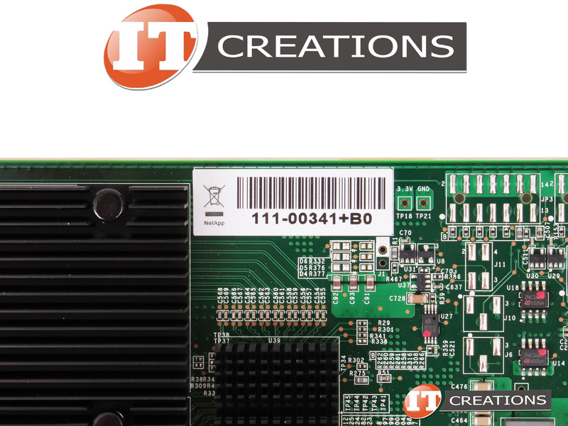 111-00341-HIGH P NETAPP 2065A-R6 6GB/S SAS QUAD PORT QSFP PCIE HOST BUS ...