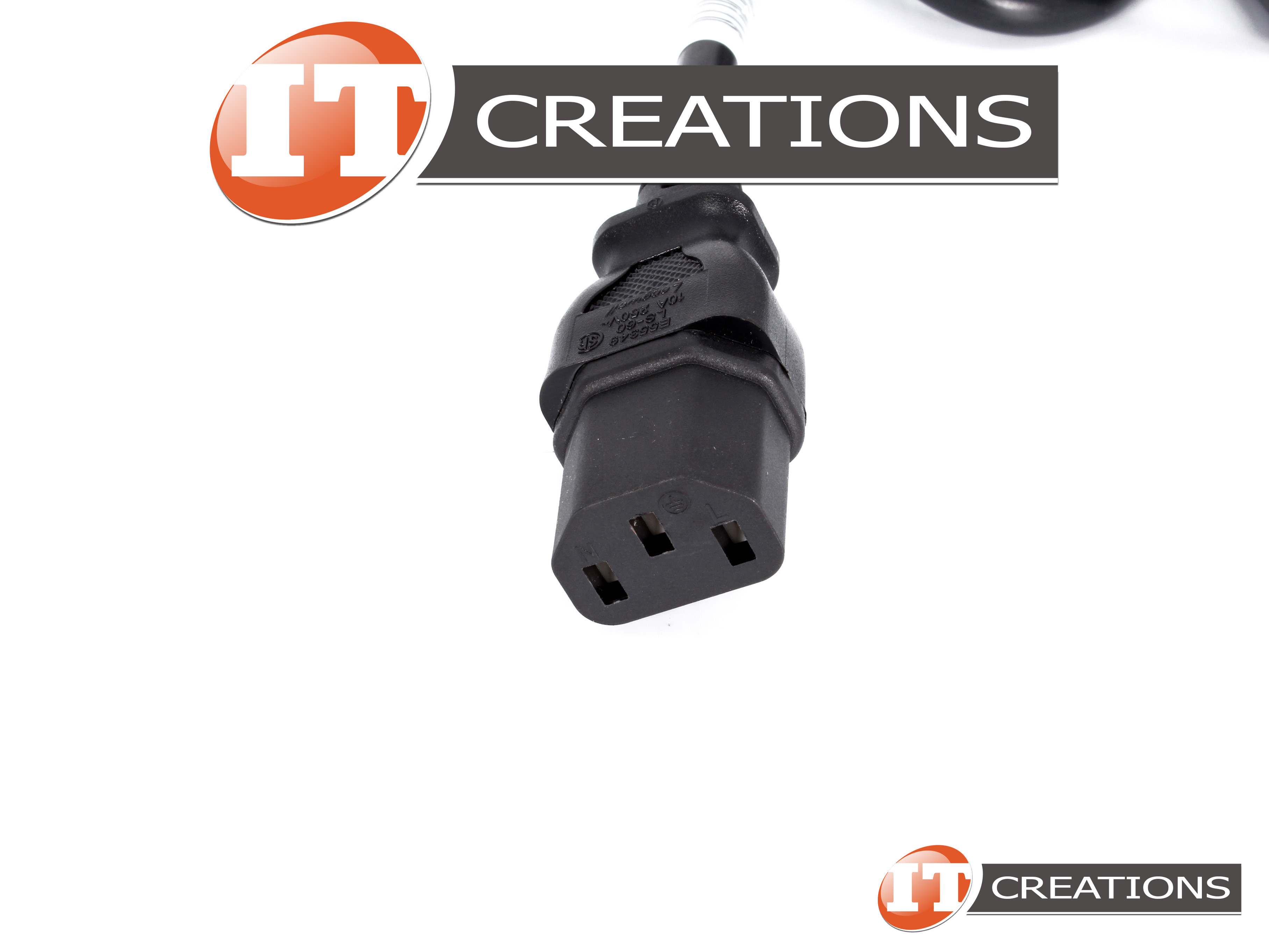 142263-001 HP Power Cord C13 C14 2M 78 Inch 10A 250v IEC-320 C14 ( M ...