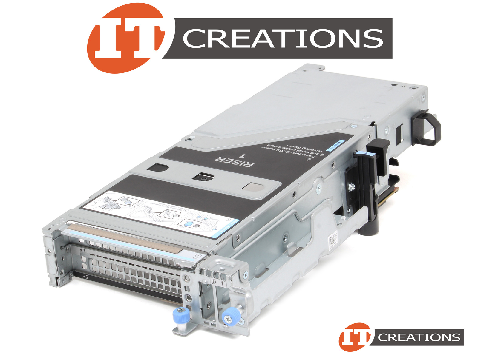 16F47 DELL 1x16 Gen5 PCIE Riser1 Board Assembly With Cage For DELL EMC ...