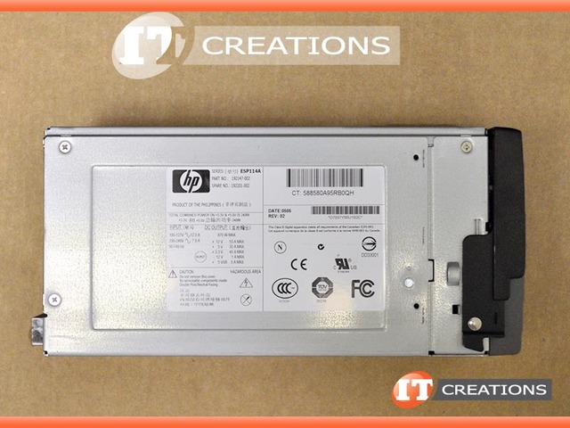 192201-002 HP POWER SUPPLY 870 WATTS FOR PROLIANT DL585 G1 / DL580 G2
