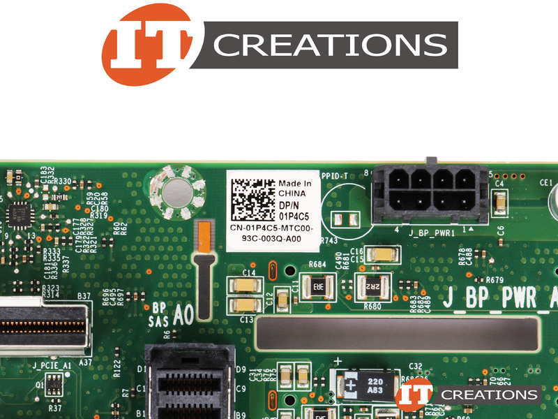 1P4C5 DELL PCIE NVME HARD DRIVE BACKPLANE 2.5 INCH SMALL FORM FACTOR ...