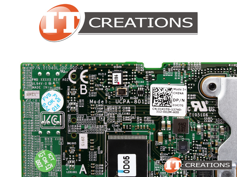 1KJ7G-NO BRACKET DELL PERC H710 ADAPTER 6GB/S SAS EIGHT PORT 512MB NON ...