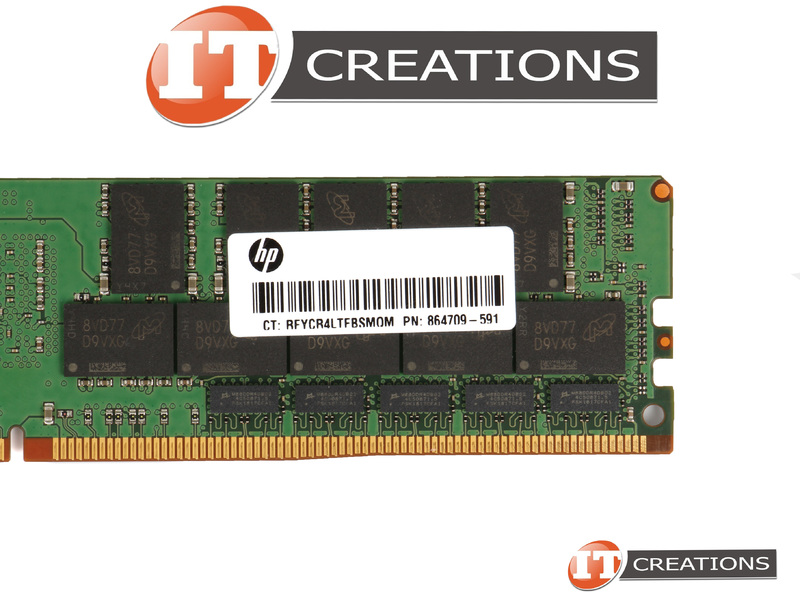 1XD87AA HP / MICRON 64GB PC4-21300 DDR4-2666V-L LOAD REDUCED 4DRX4 CL19 ...