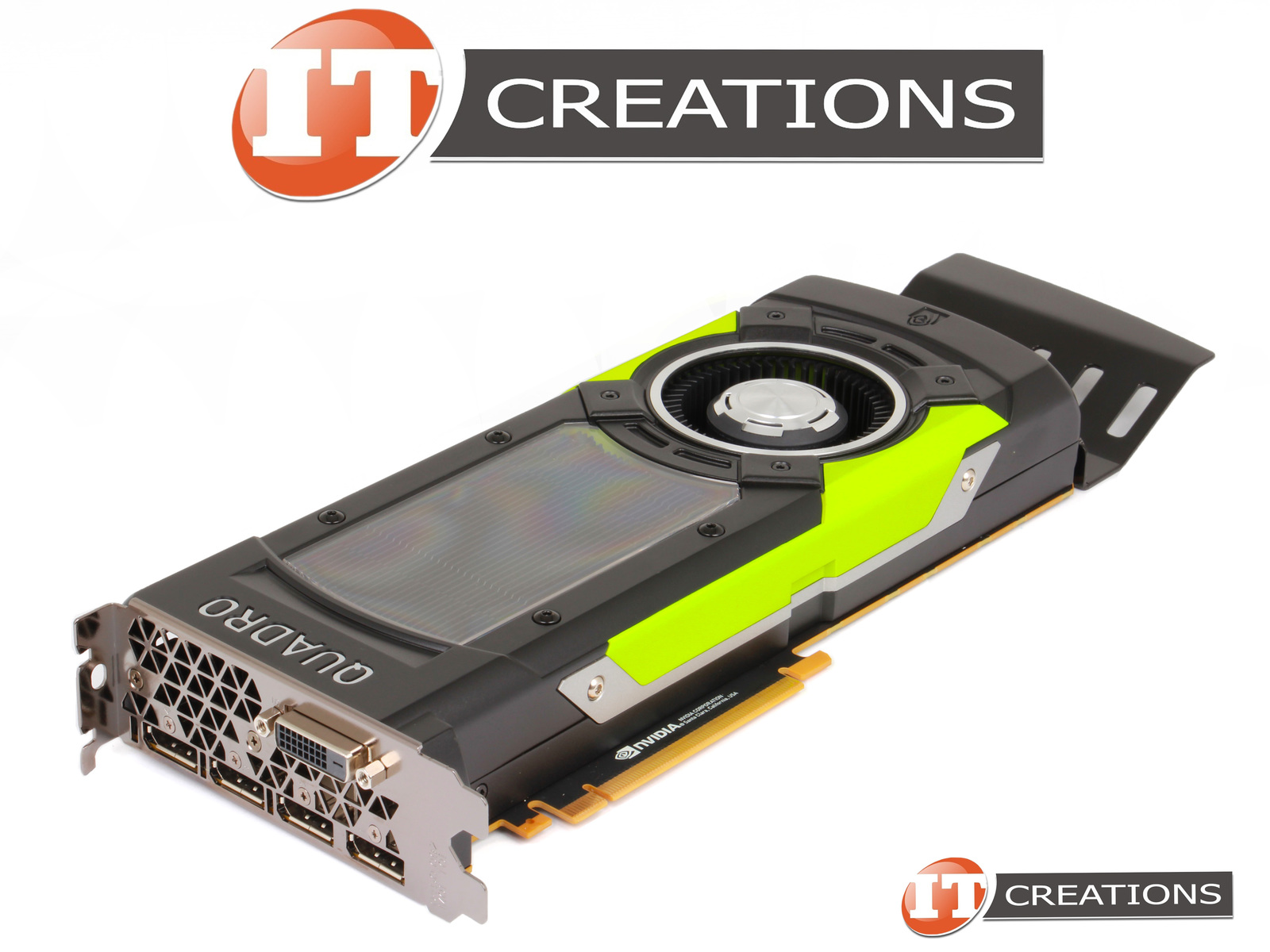1ZE81AT - Used - HP Nvidia Quadro Gp100 Pascal GPU 16GB 3584 Cuda Cores ...