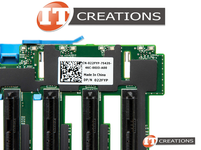 22FYP DELL HARD DRIVE BACKPLANE 2.5 INCH SMALL FORM FACTOR SFF 8 BAY ...