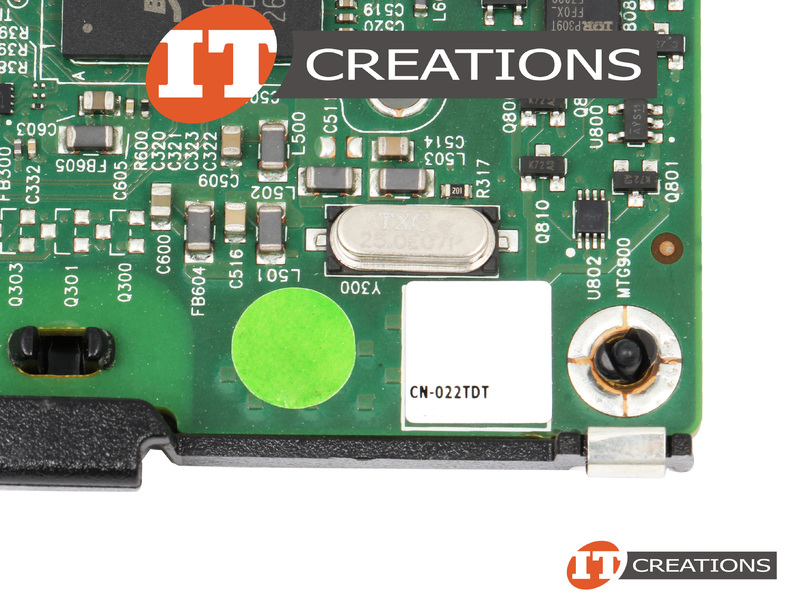 22TDT DELL / BROADCOM 5719 NIC 1GBE QUAD PORT MEZZANINE CARD FOR DELL ...